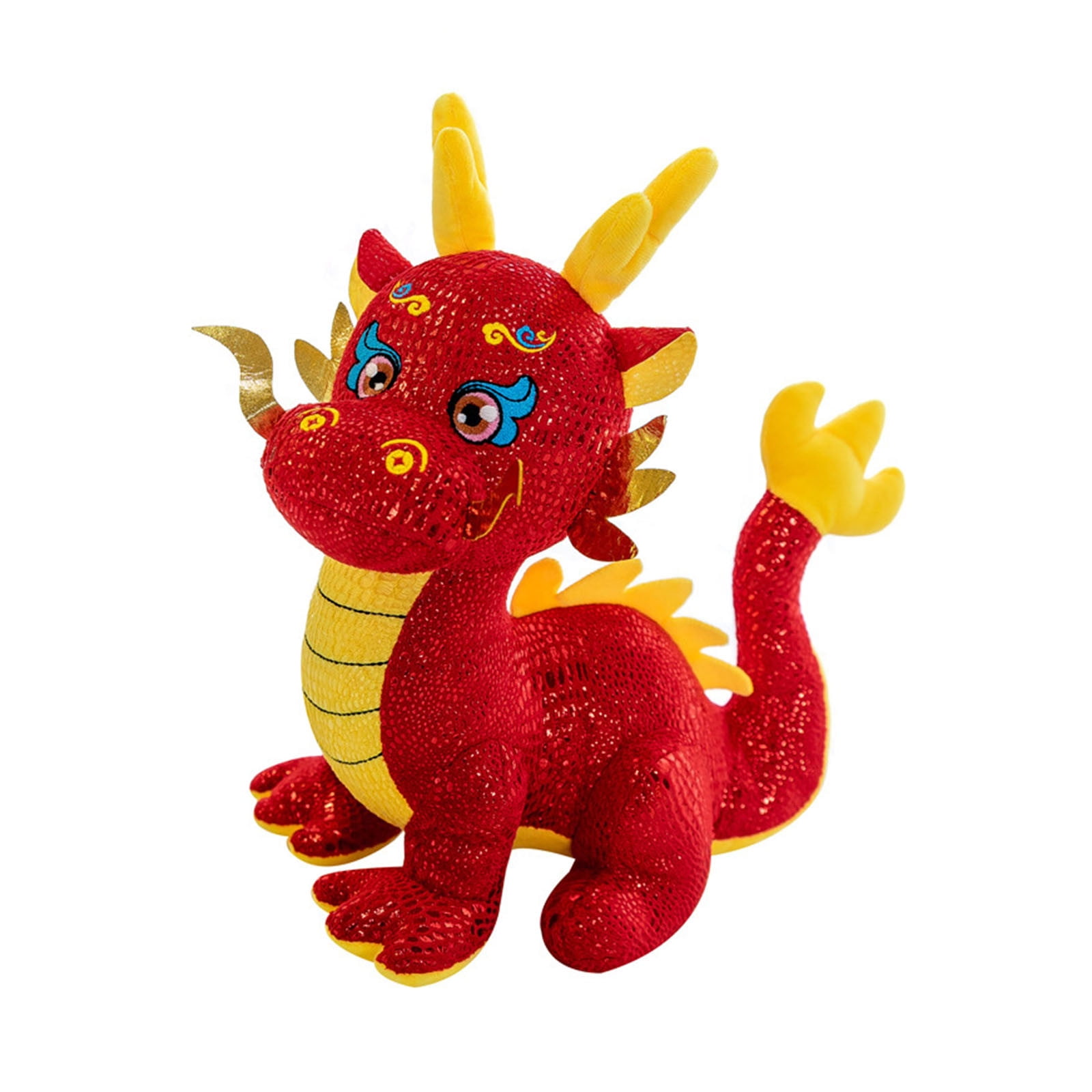 Apmemiss Clearance Chinese New Year Dragon Stuffed Animal Mascot Dragon ...
