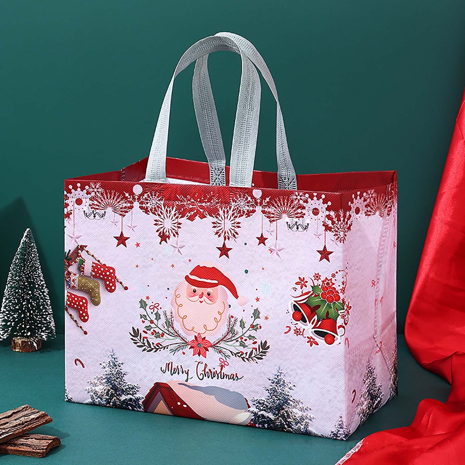 Apmemiss Clearance Christmas Gift Bags, Christmas Tote Bags with ...