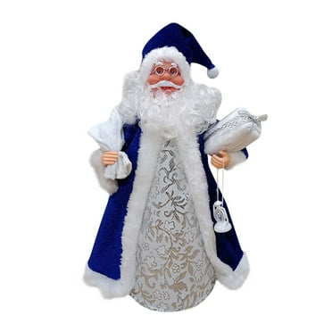 Santa Claus Tree Topper, Large Christmas Tree Topper Santa Hugger Xmas ...