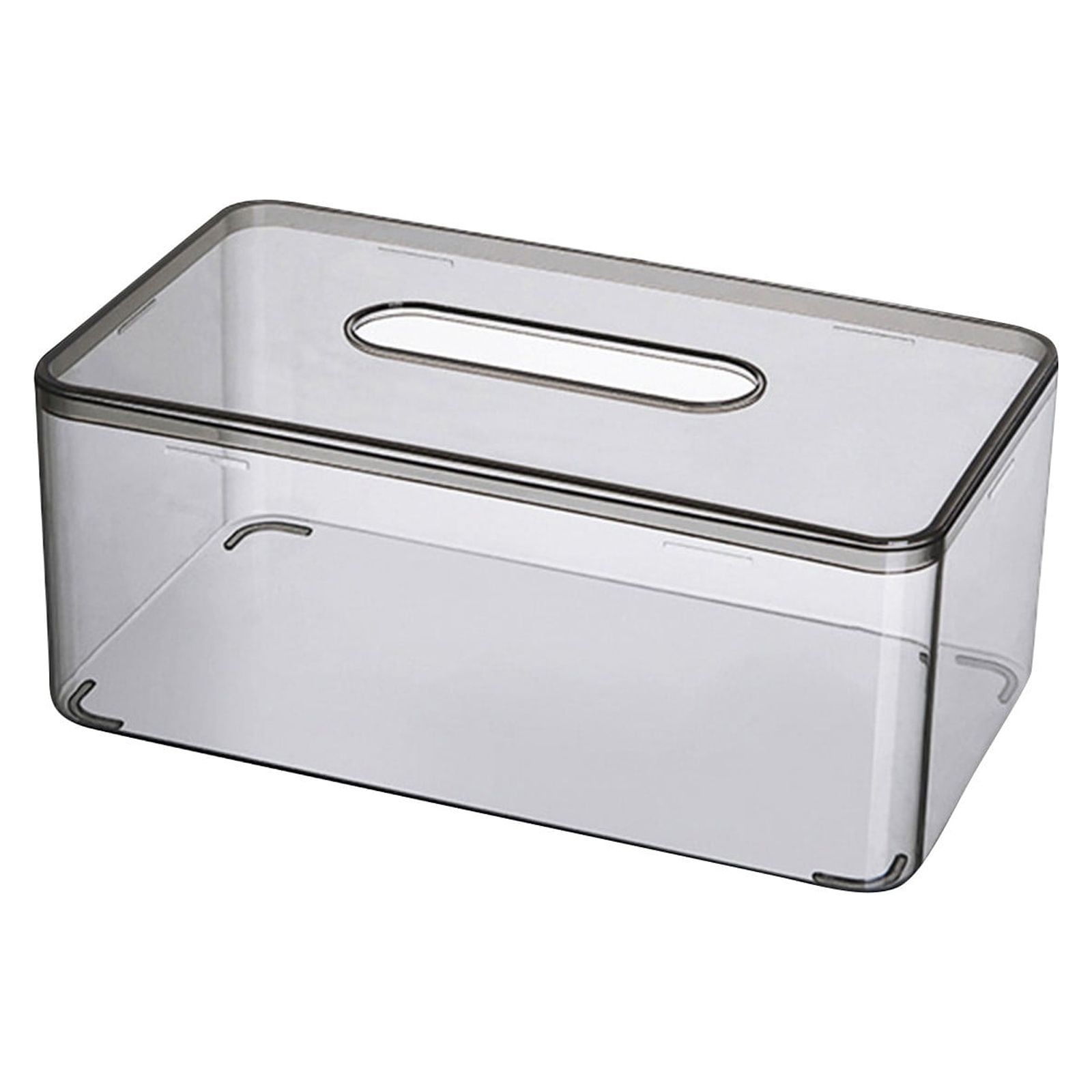 Apmemiss Clearance Clear Tissue Box Holder with Cover Facial Tissue ...