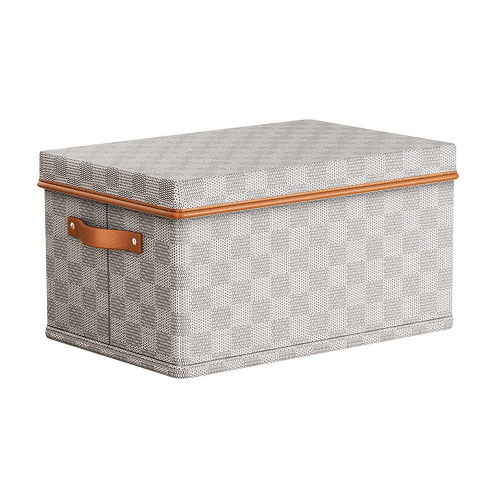 Apmemiss Clearance Collapsible Storage Bins with Removable Lids and ...