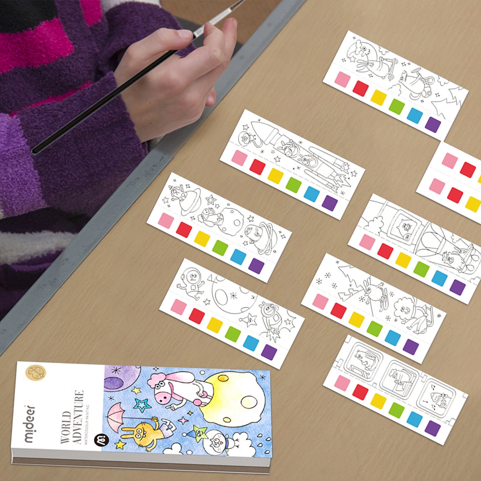 Apmemiss Christmas Gifts Clearance Gouache Graffiti Picture Book Color ...