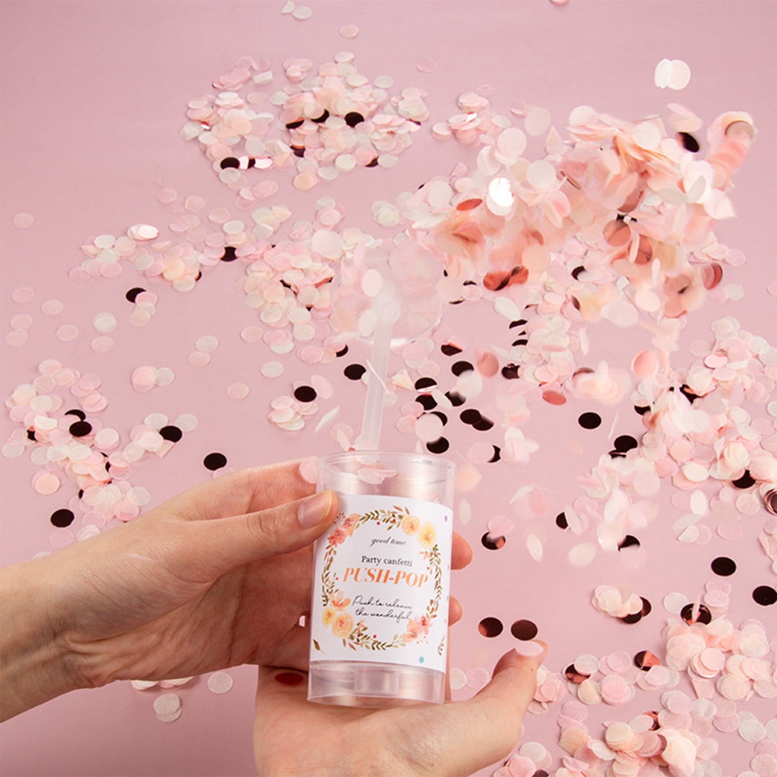 Apmemiss Clearance Confetti Cannon Biodegradable, Confetti Poppers ...