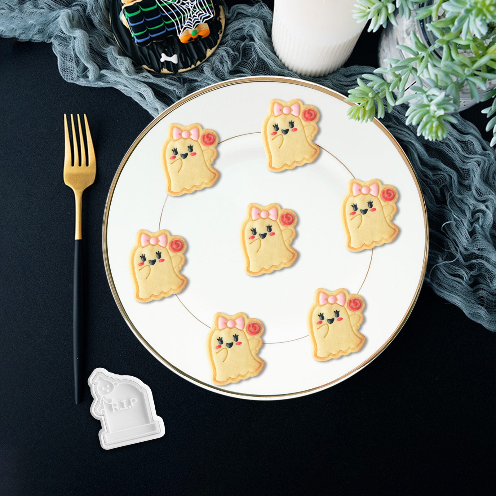 Apmemiss Clearance Halloween Molds Nonstick Halloween Silicone Pumpkin ...