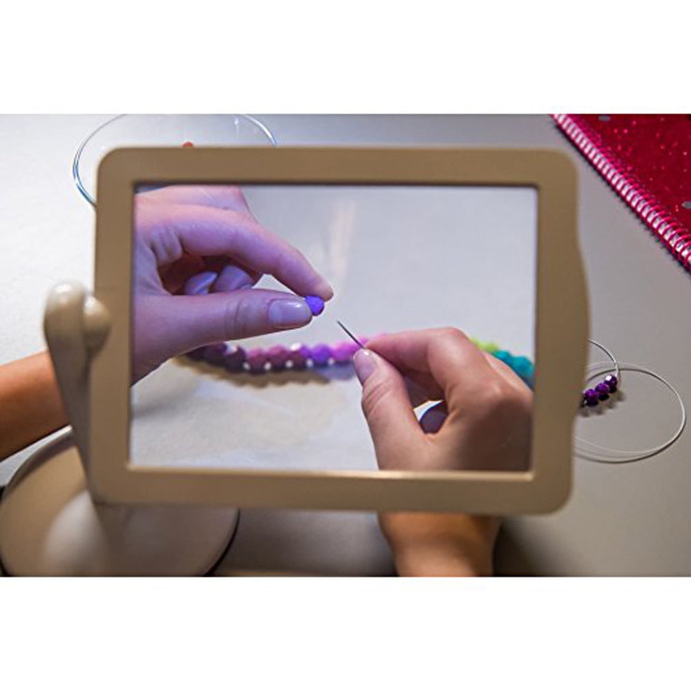 Apmemiss Clearance Hands Free Magnifying Glass with Light and Stand ...