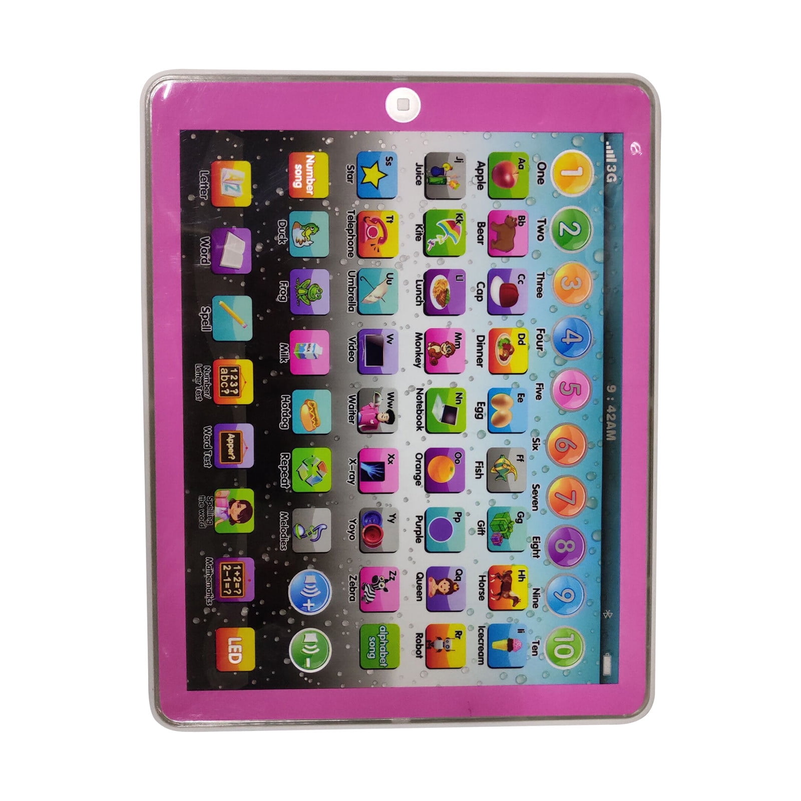 Apmemiss Clearance Kids Learning Pad/Tablet Interactive Toddler Toys ...