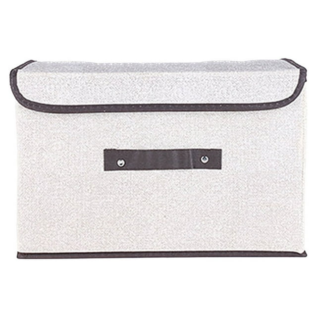 Apmemiss Clearance Larger Collapsible Storage Boxes with Lids Fabric ...