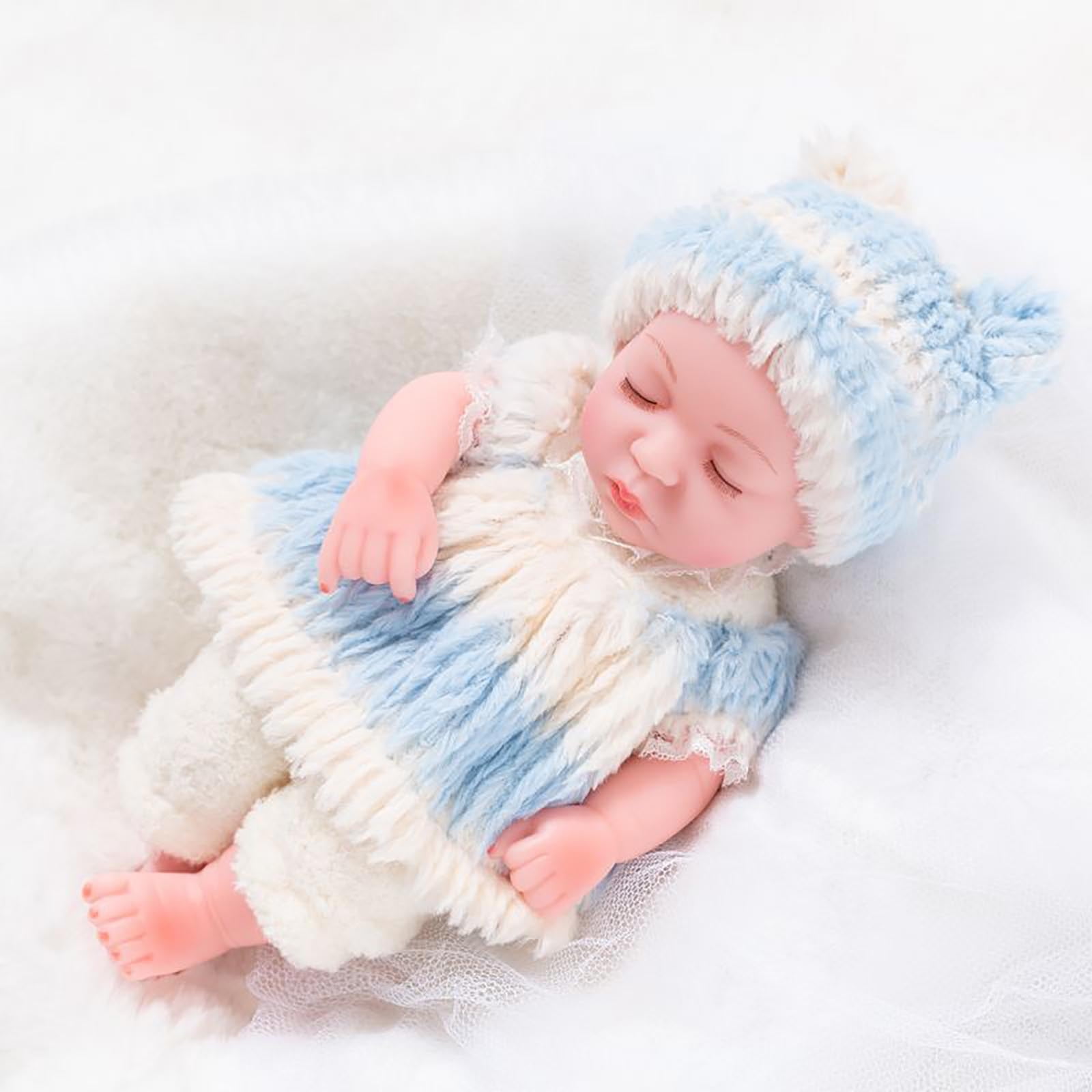 Apmemiss Clearance Lifelike Reborn Baby Dolls - 12-Inch Baby Soft Body ...