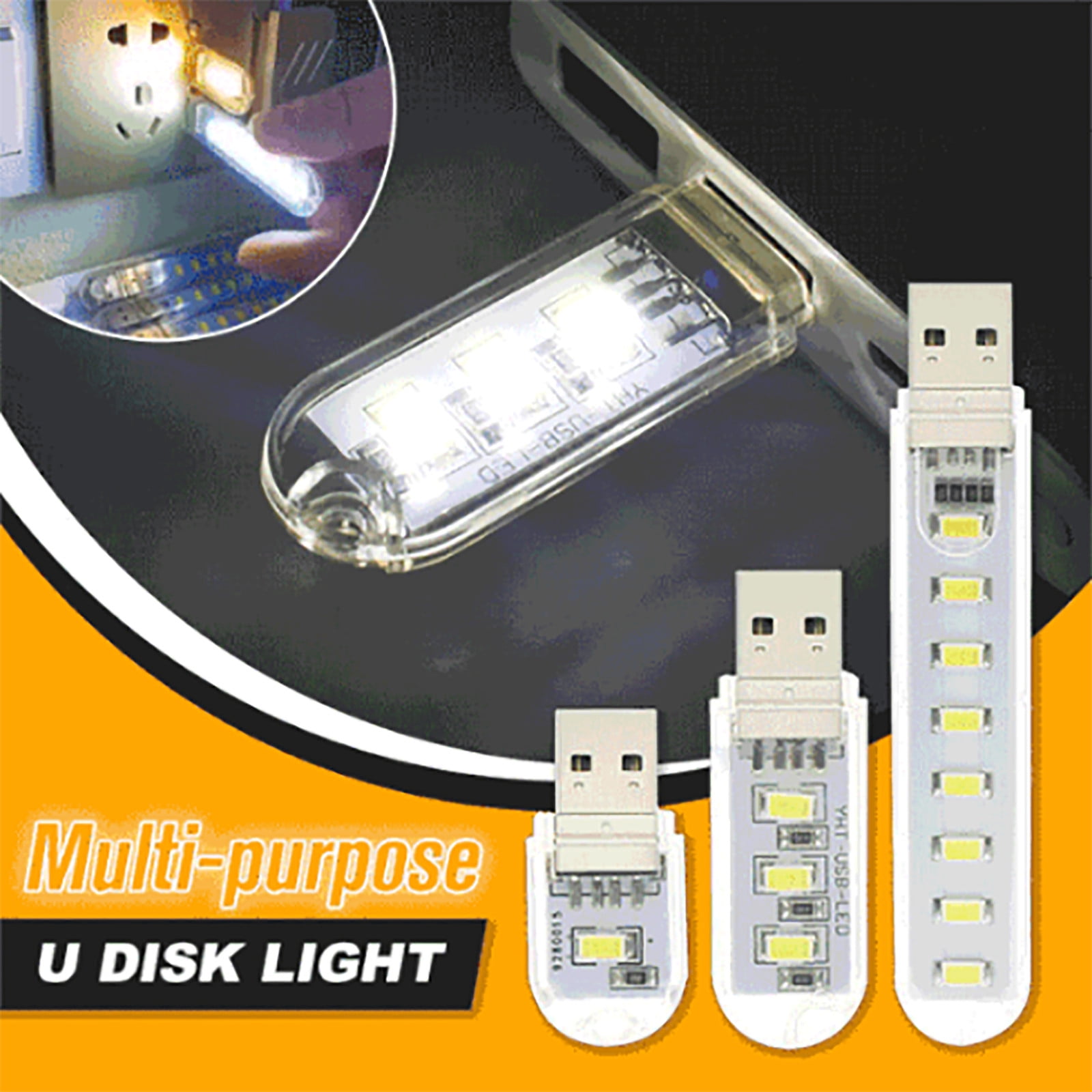 Apmemiss Clearance Multi-purpose U Disk Light,Usb Small Night Light Usb ...