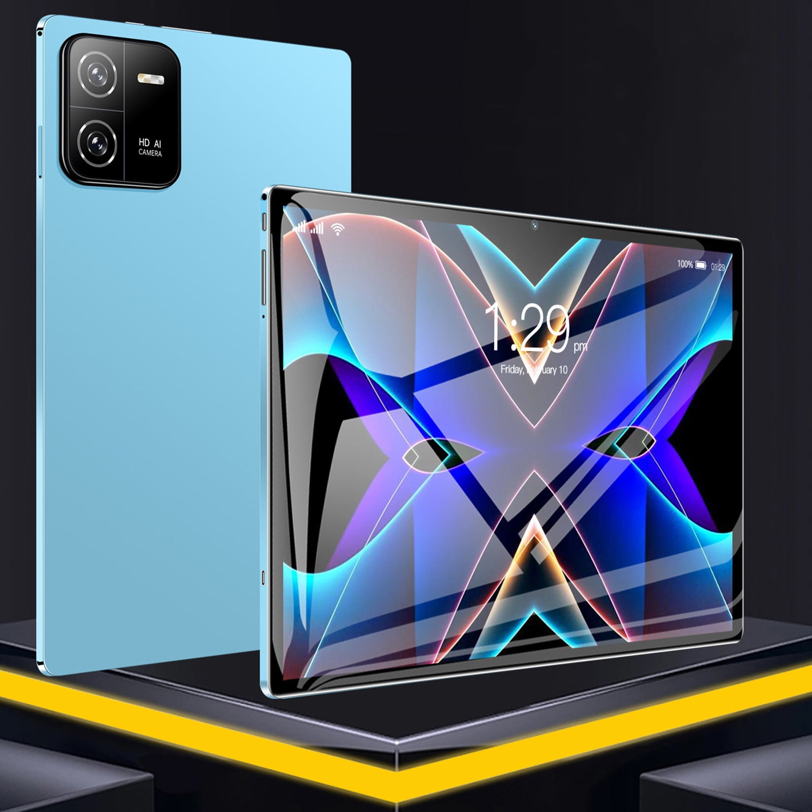 Apmemiss Clearance New 10.1-inch android Tablet PC HD Ultra-thin Screen ...