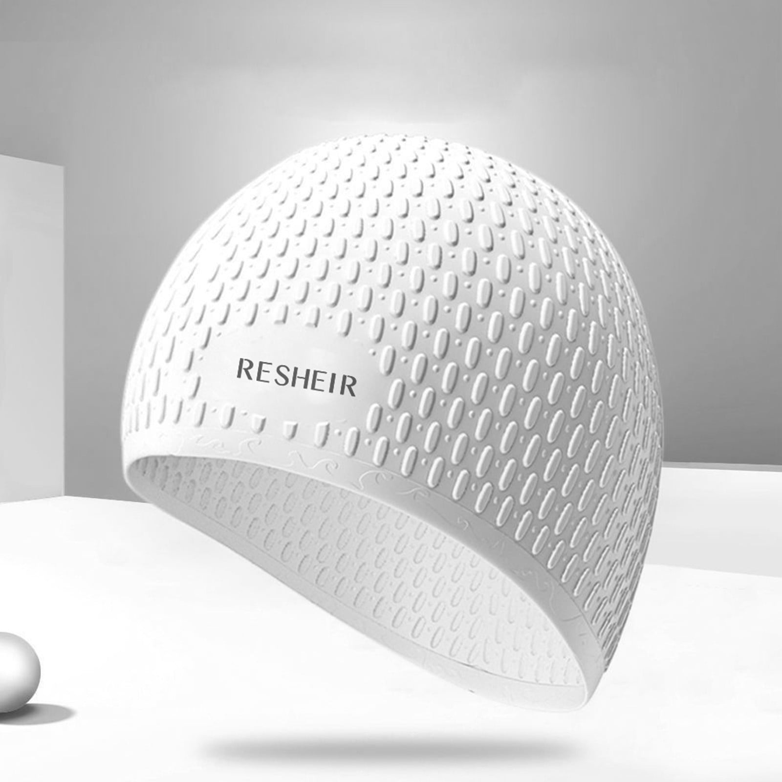 Apmemiss Clearance Silicone Swimming Cap for Adults, Men's Water ...