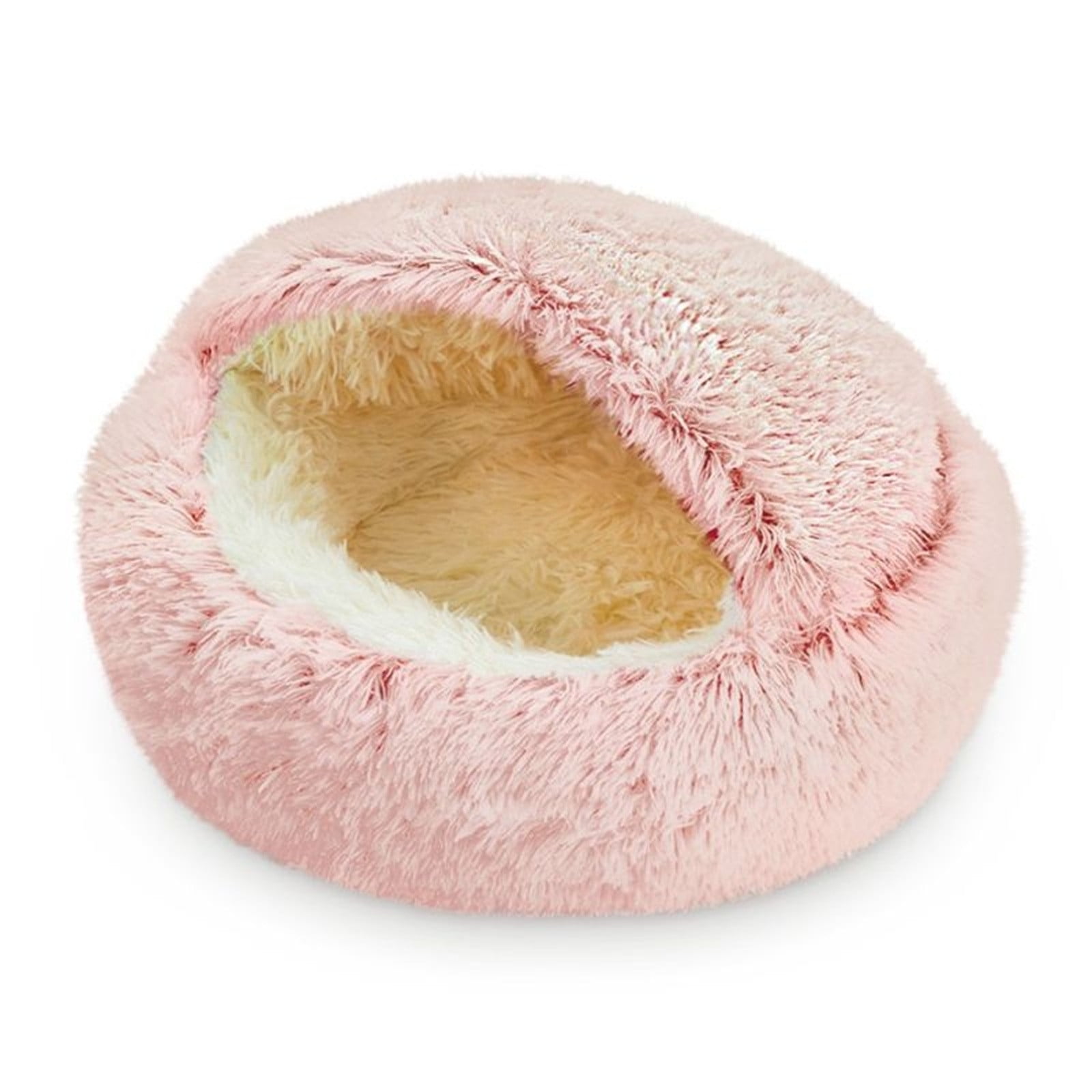 Apmemiss Clearance Small Dog Bed, Donut Cuddler Nest Warm Soft Plush ...