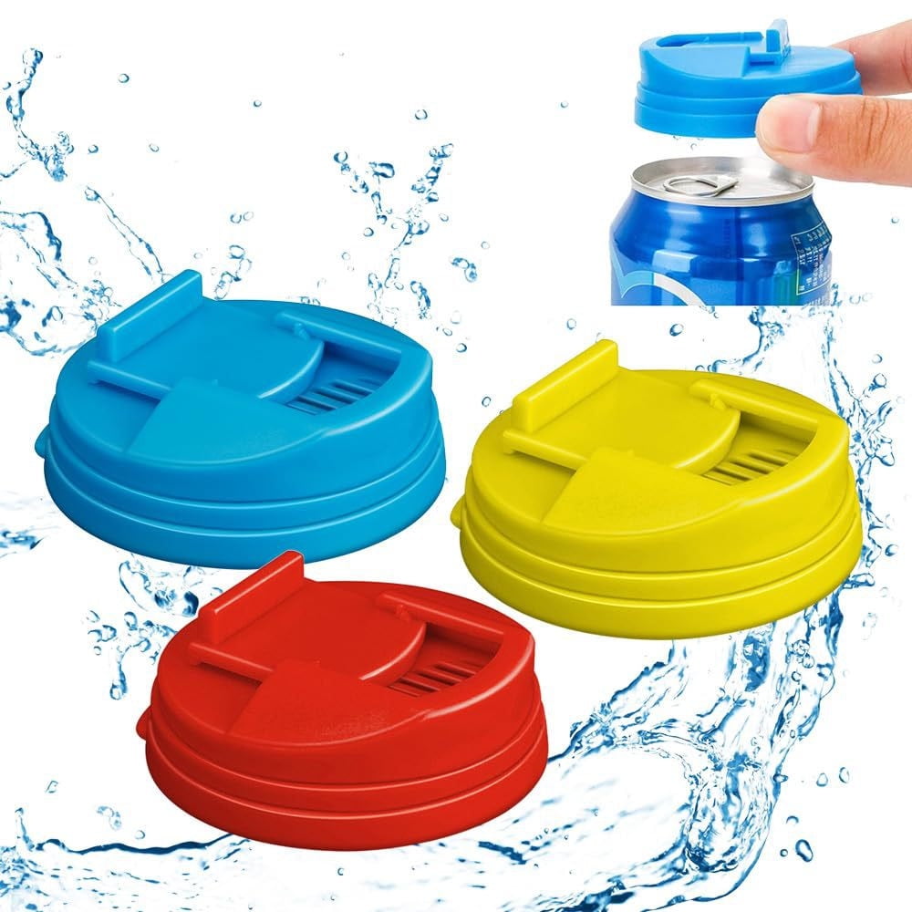Apmemiss Clearance Soda Can Lid Covers 3 Pack, Can Covers for Soda Cola ...