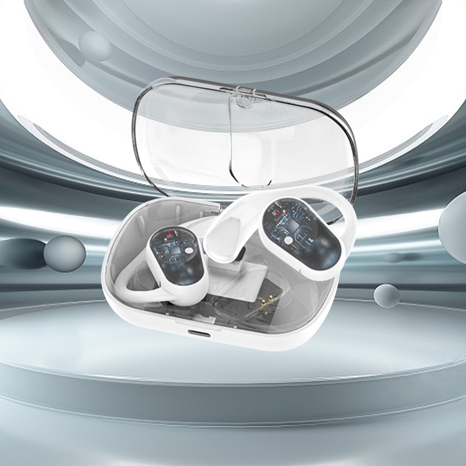 Apmemiss Clearance Wireless Bluetooth Earphones with Bones Conduction ...