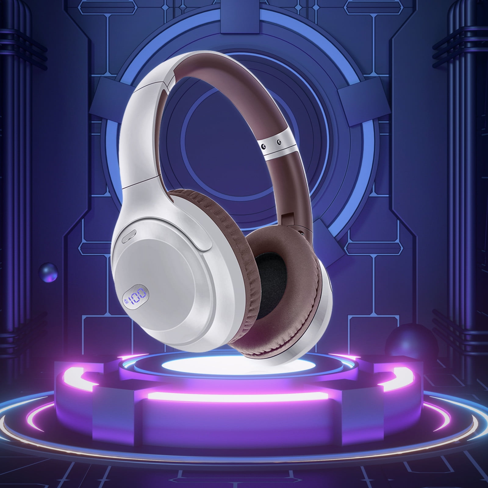 Apmemiss Headphones Bluetooth Clearance Headworn Wireless Bluetooth ...