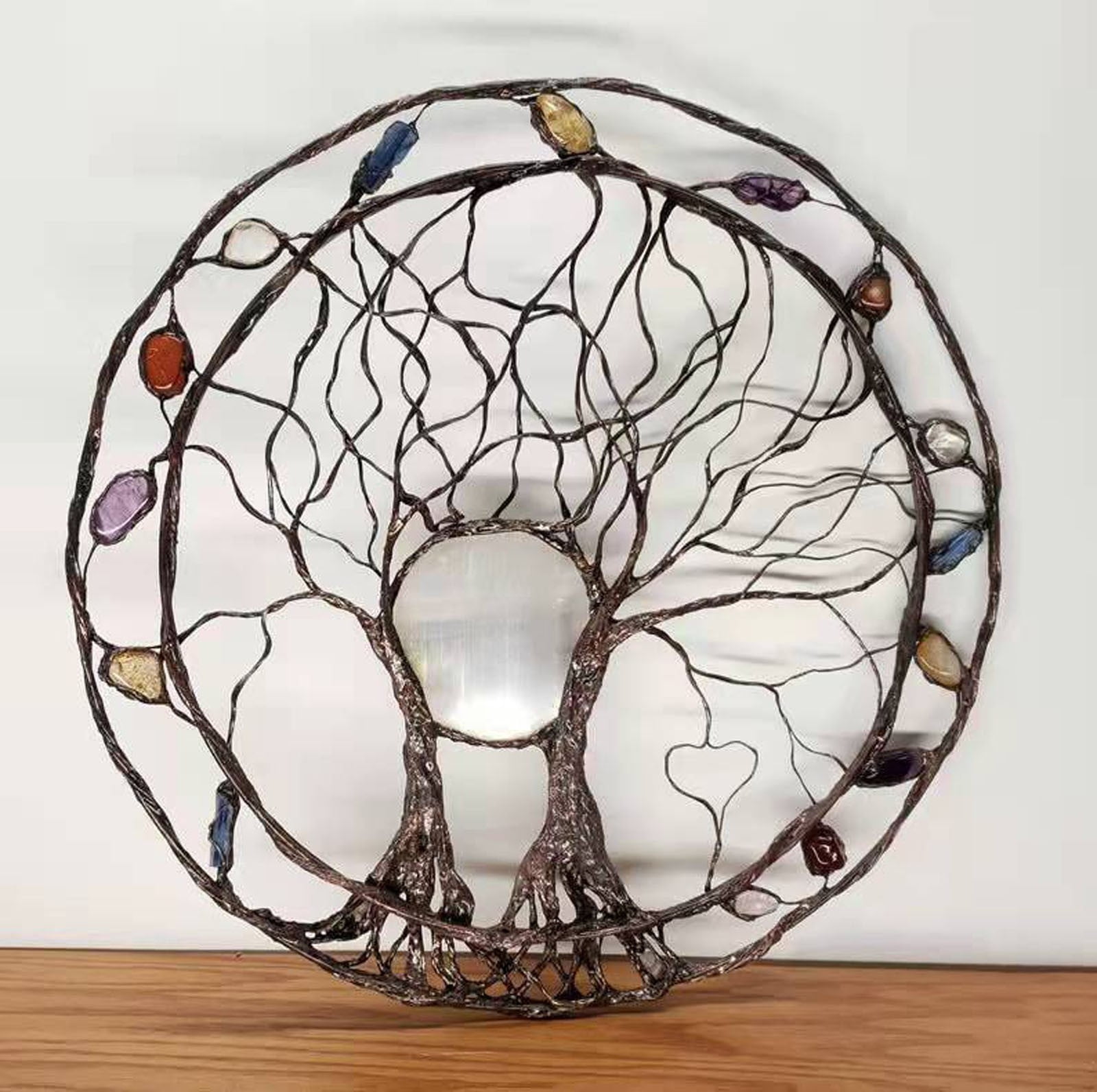 Apmemiss Home Decor Clearance Tree of Life Metal Wall Art Wall Hanging ...