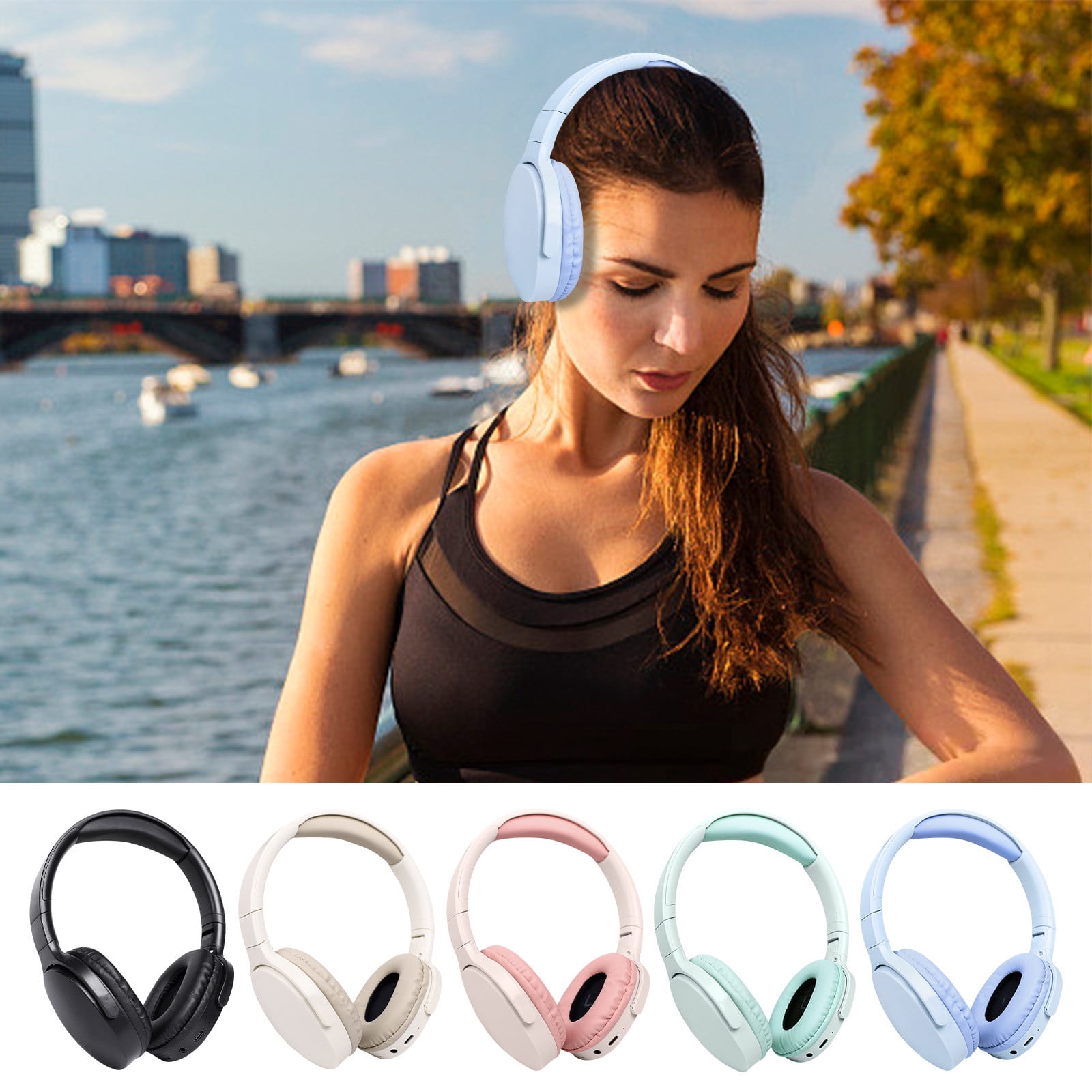 Apmemiss Kids Bluetooth Headphones Clearance Wireless Bluetooth ...