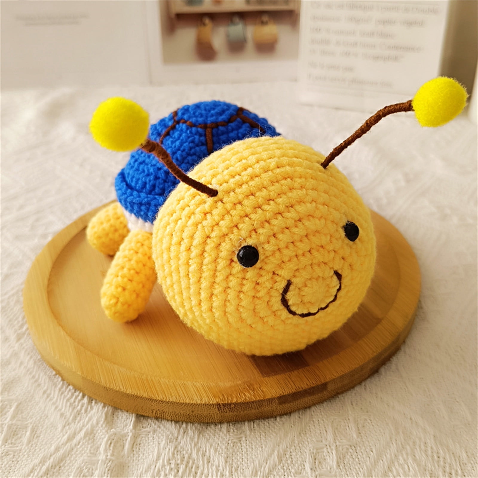Apmemiss Kids Toys Clearance Turtle Bee Crochet Kit for Beginners - DIY ...