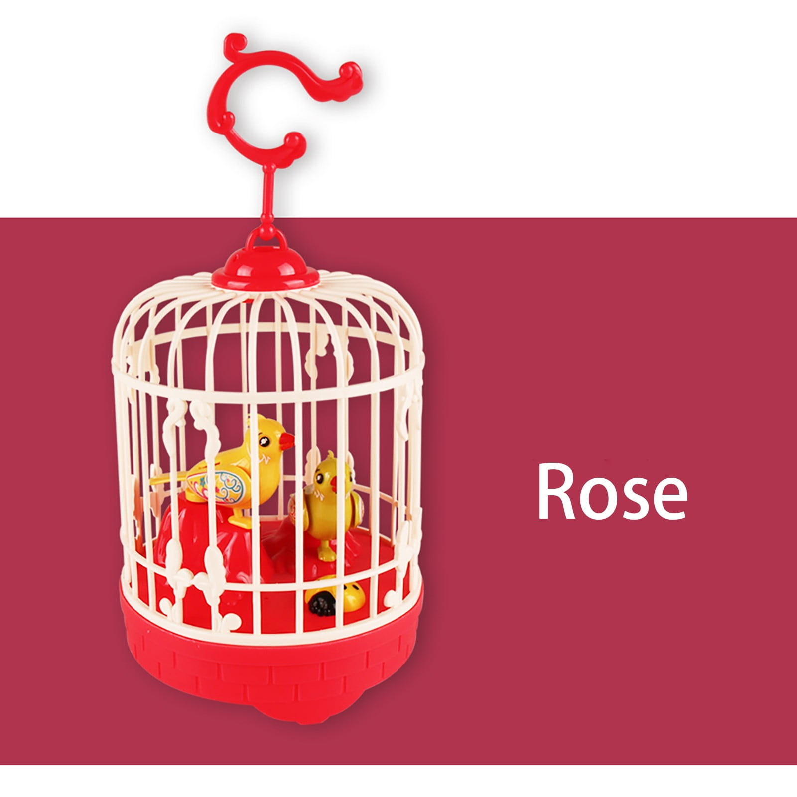Apmemiss Clearance forart Singing and Chirping Bird Toy in Cage ...