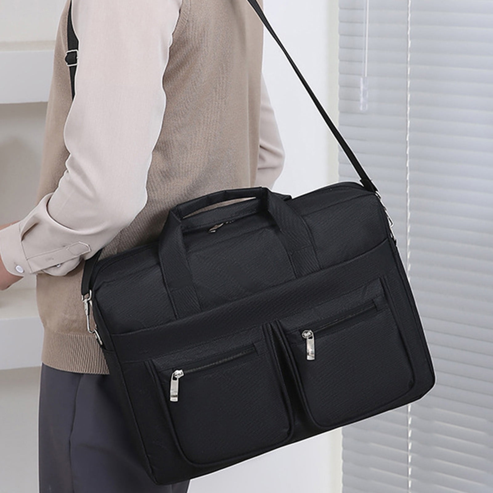 Apmemiss Messenger Bag for Men Messenger Bag 15.6 Inch Water Resistant ...