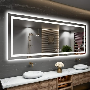 Ozarke 3D Triangle Infinity Mirror Light, LED Wall Mirror RGB - Large ...