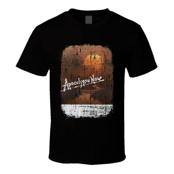 Apocalypse Now 70's Classic Adventure Movie Poster Worn Look T Shirt ...
