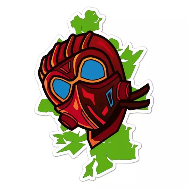 Apocalypse Raider Sticker Indoor Outdoor Phone Decal Water Bottle ...