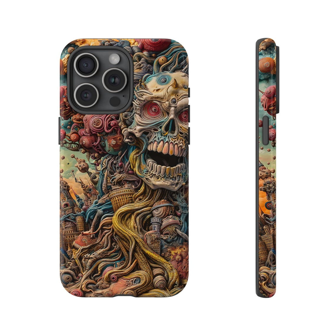 Apocalypse Trippy Abstract Psychedelic Modern Design Phone Case with ...