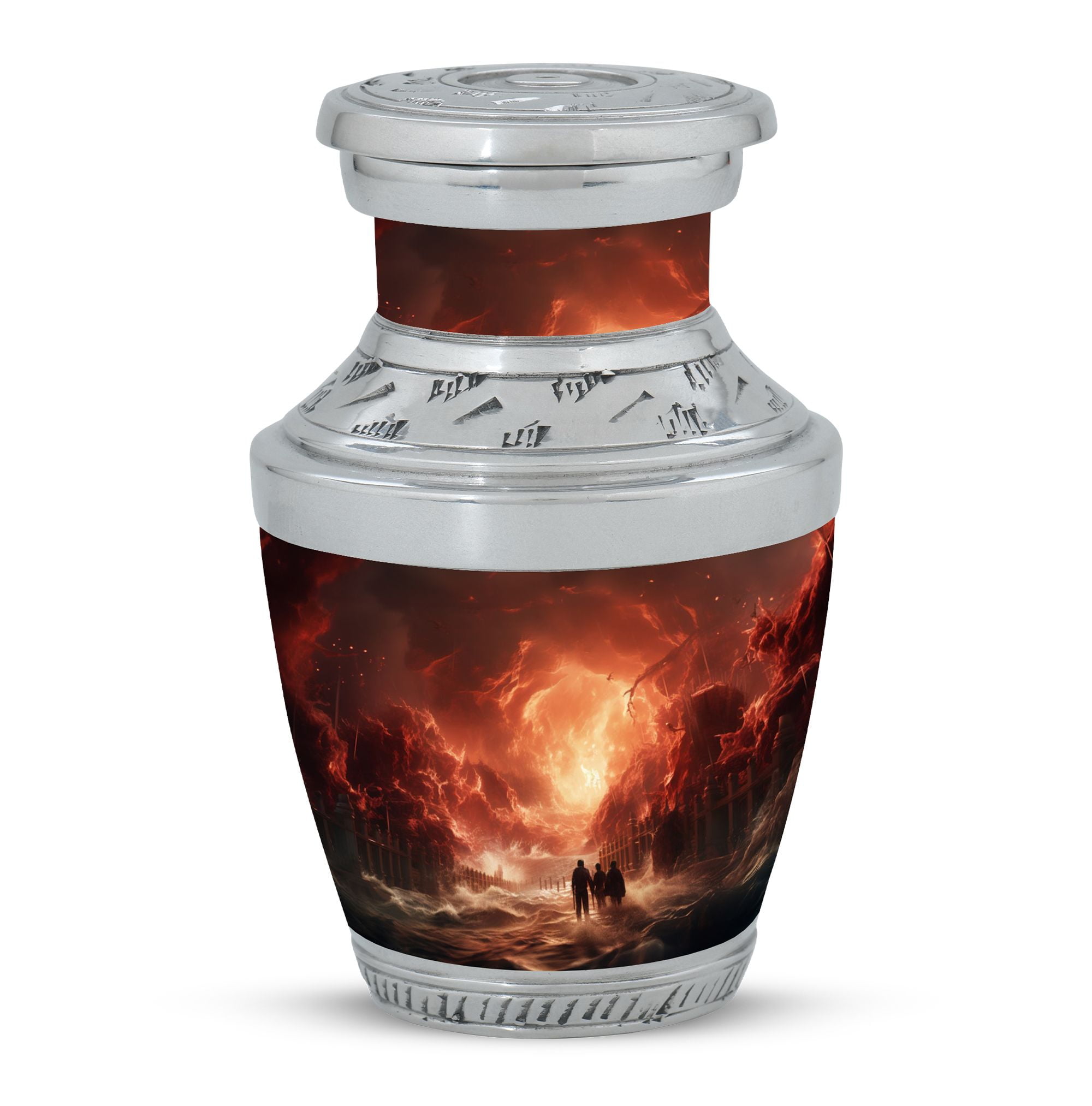 Apocalyptic Escape Eternal Bond - Petite Urn for Human Ashes - Small ...