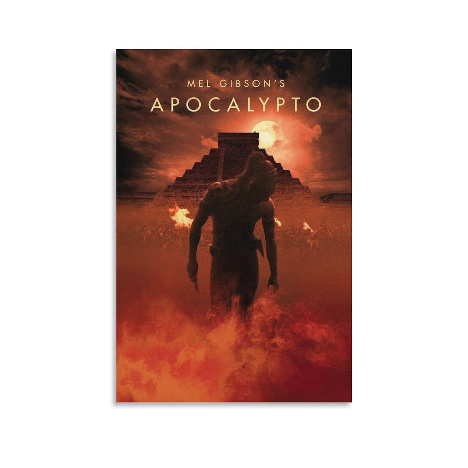 Apocalypto Movie Poster Home Decor Poster Wall Art Hanging Picture ...