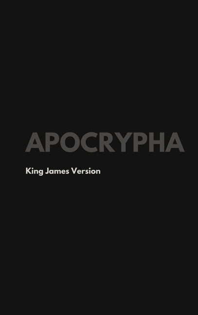 Apocrypha, King James Version, (Hardcover) - Walmart.com