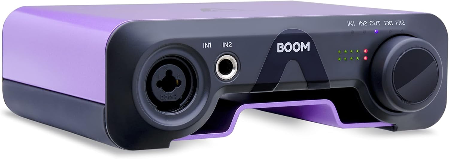 Apogee Boom USB Audio Interface For Musicians, Podcasters, and ...