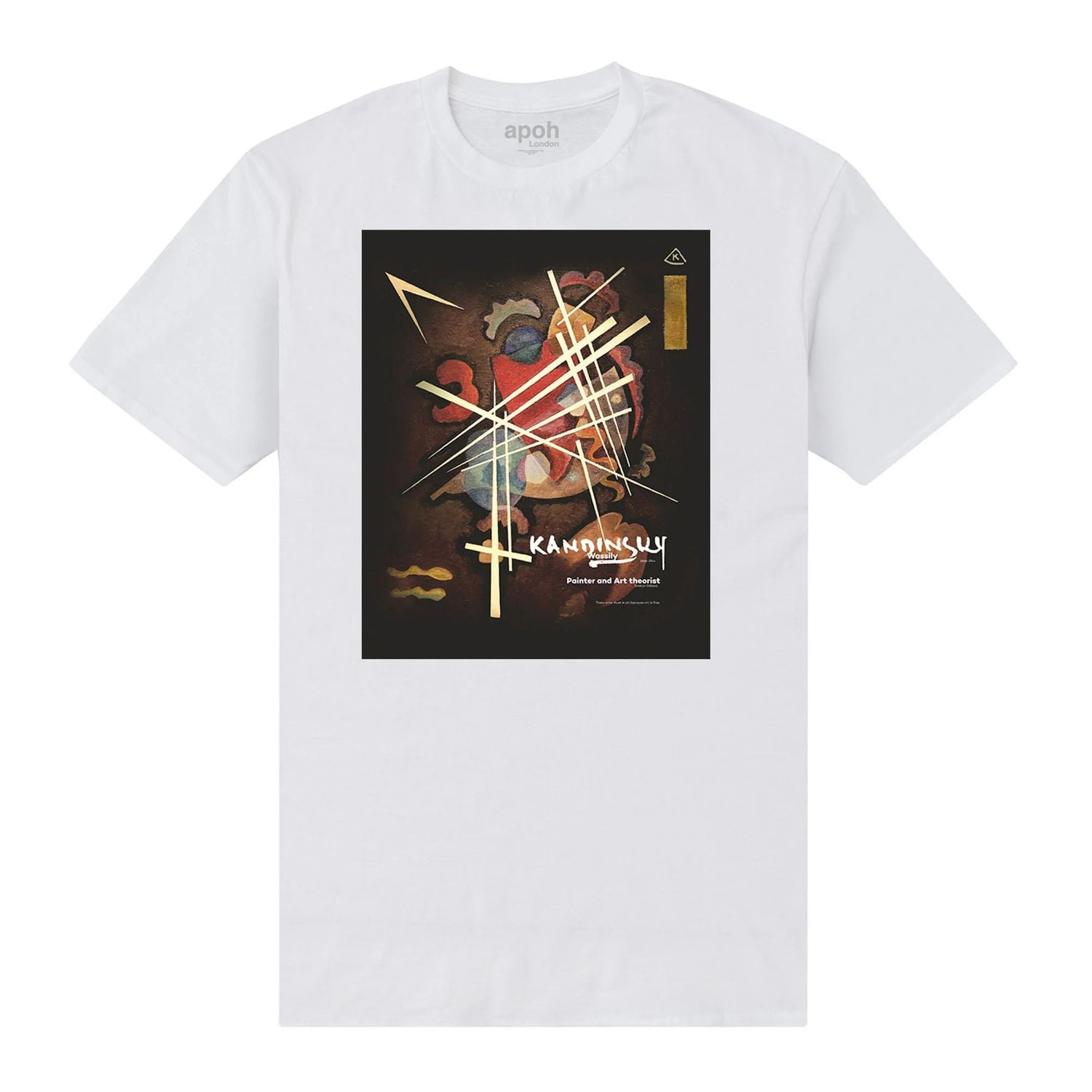Apoh Adult Theorist 2 Kandinsky T-Shirt - Walmart.com