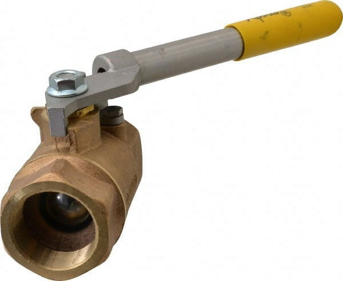 Apollo. 1-1/2" Pipe, Bronze Standard Ball Valve 2 Piece, Inline - One ...