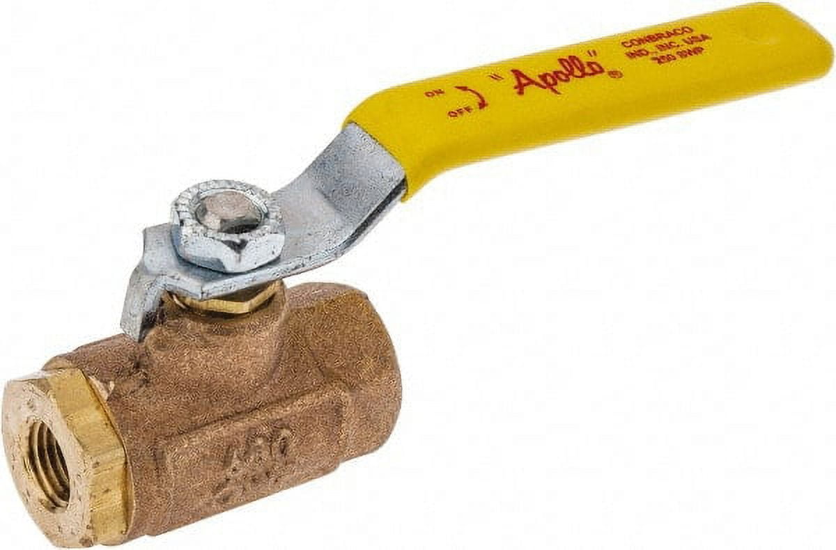 Apollo. 1/4" Pipe, Standard Port, Bronze Steam Service Ball Valve 2 ...