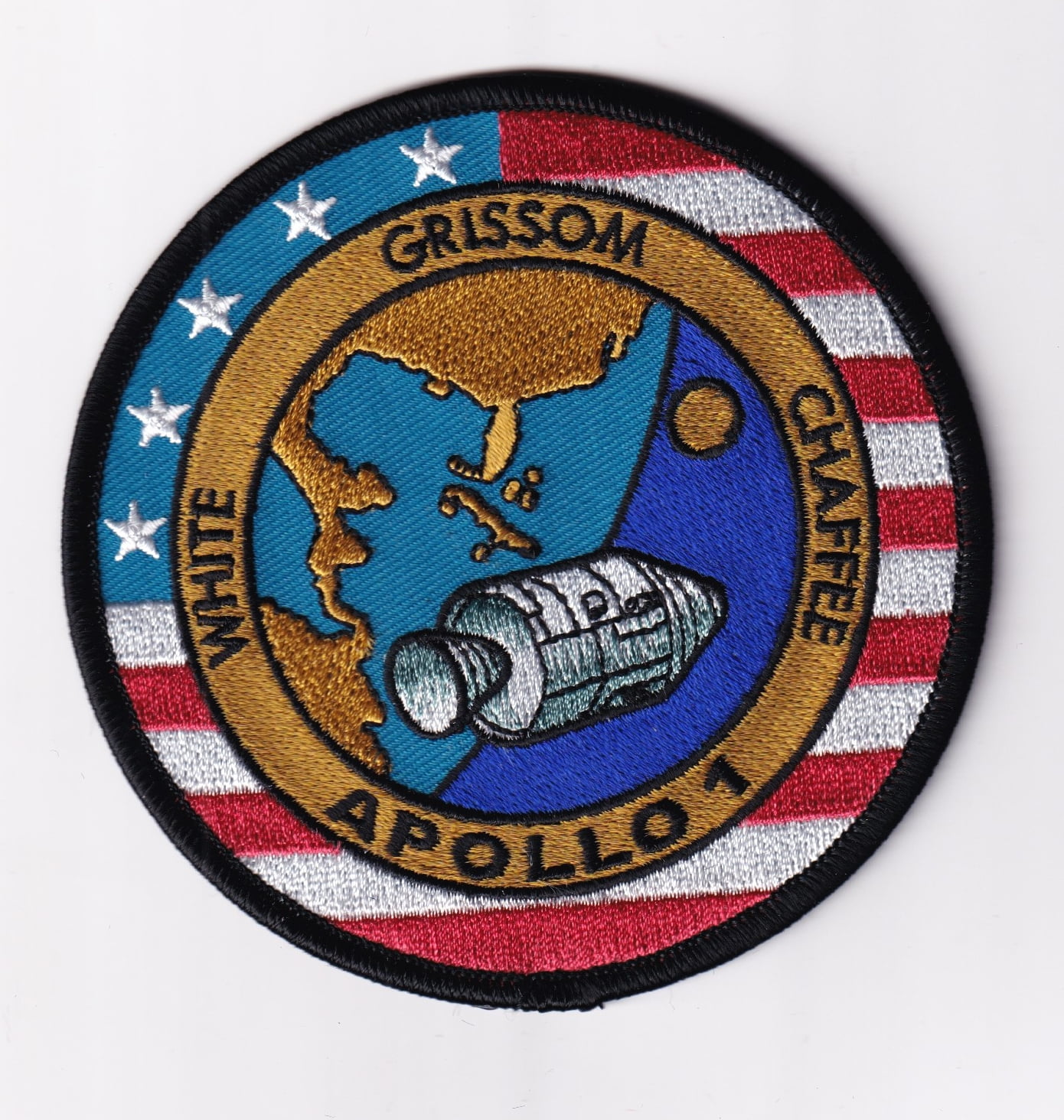 Apollo 1 Patch – Hook and Loop, 4" - Walmart.com