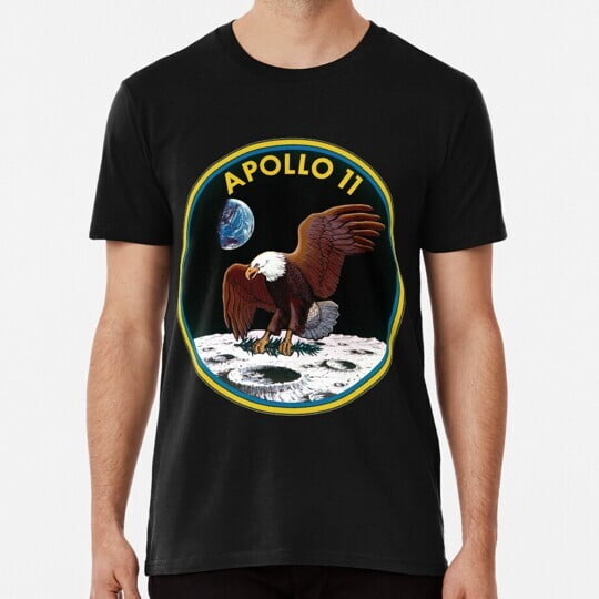 Apollo 11 Mission Logo S to 5XL Made in the USA T-Shirt - Walmart.com