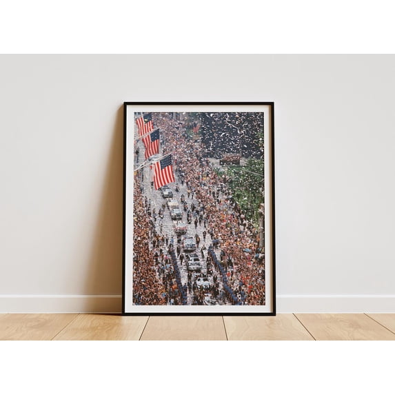 Apollo 11 Parade NYC 1969 Space Photography Art Unframed Paper Poster ...