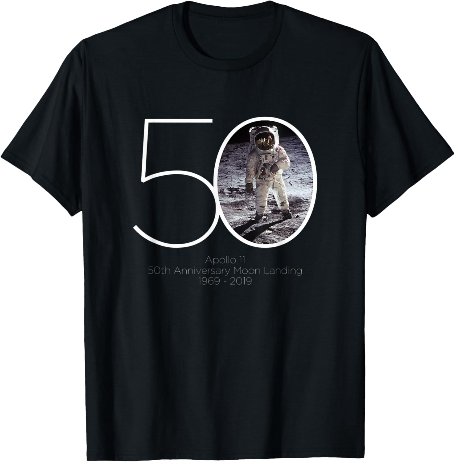Apollo 11 Usa 50Th Anniversary Moon Landing 1969 2019 T-Shirt All Size ...