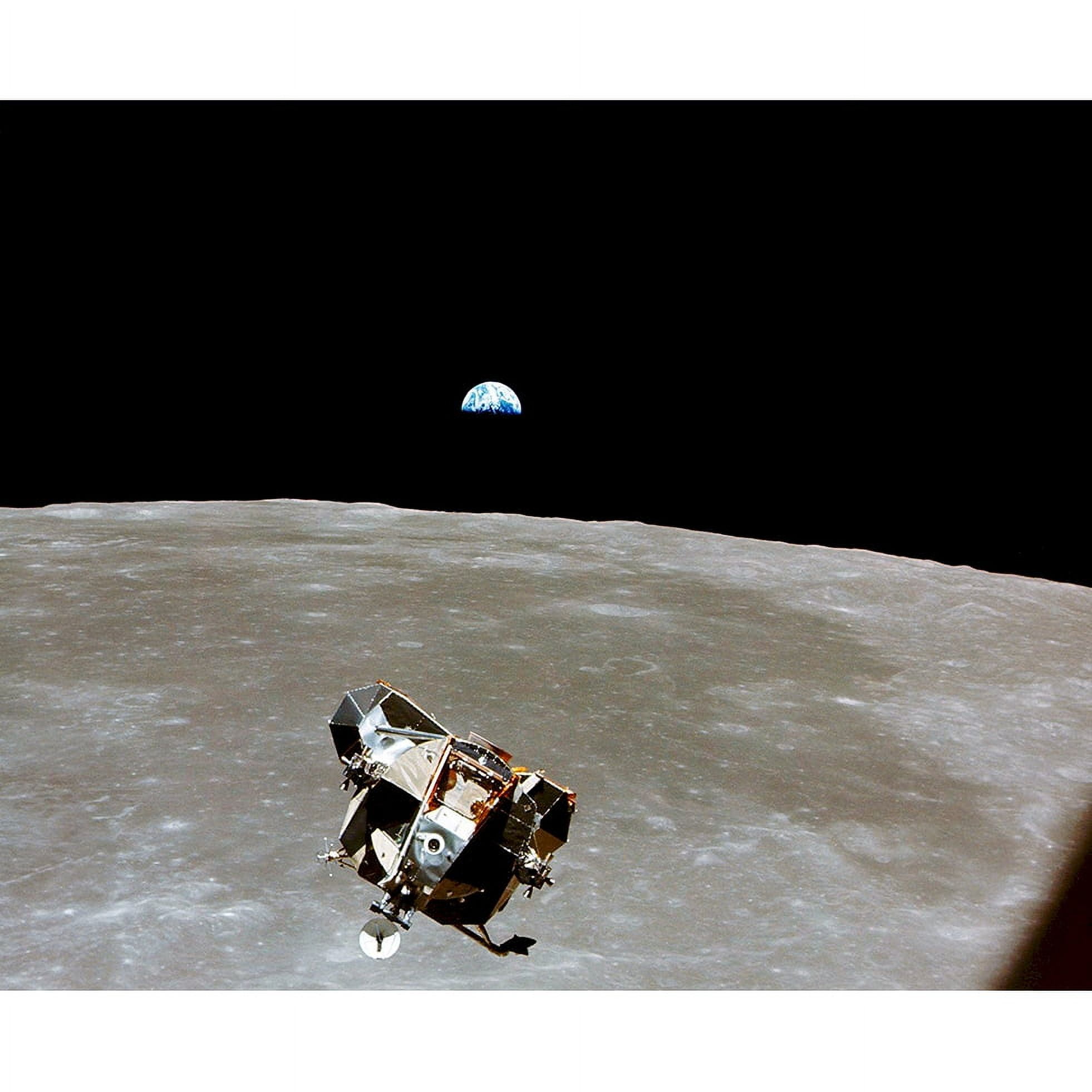 Apollo 11 liftoff from the moom 16"x20" Print - Walmart.com