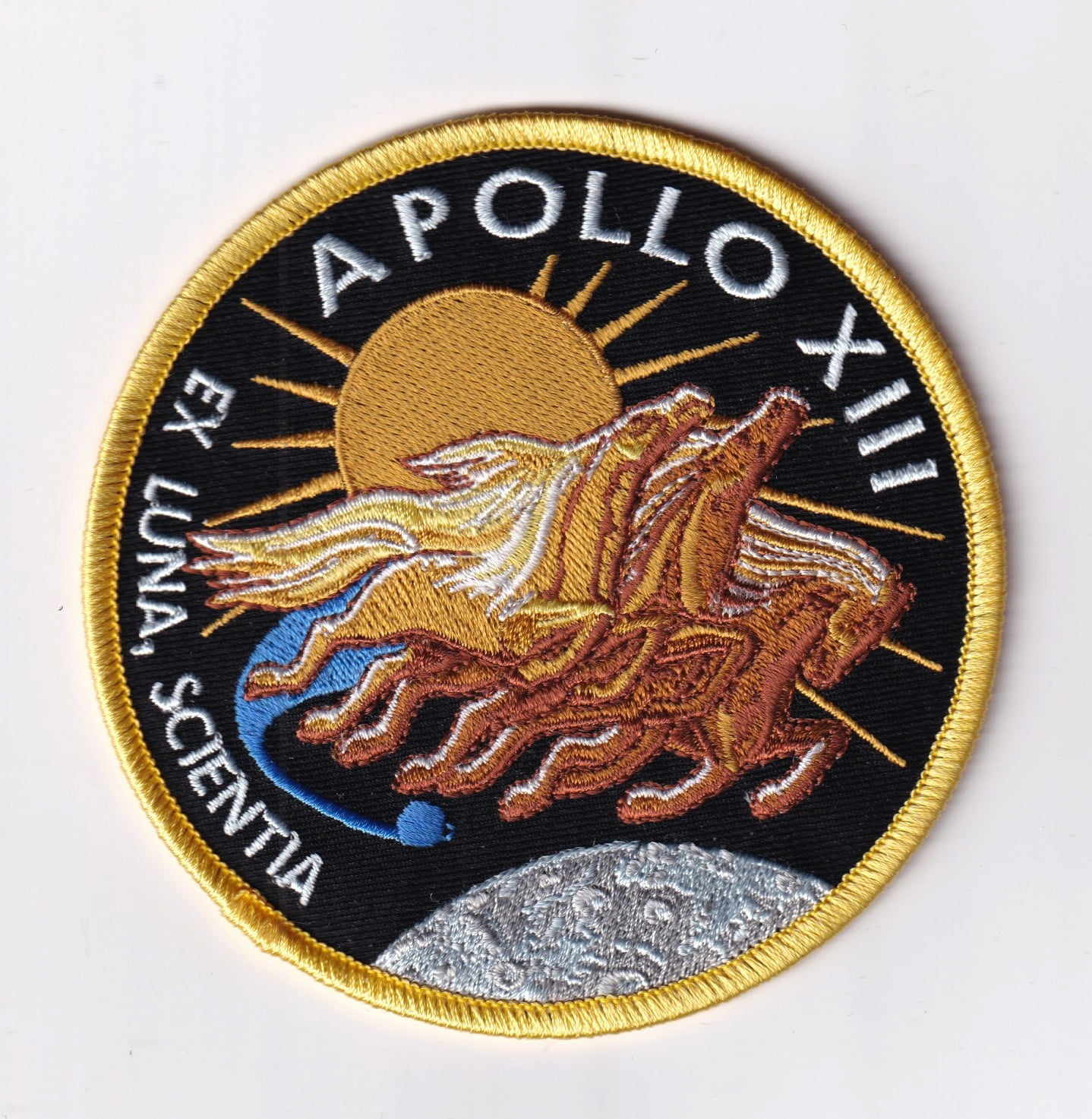 Apollo 13 Patch – Sew on, 4" - Walmart.com