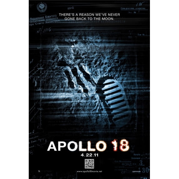 Apollo 18 Poster Metal Sign 8inx 12in Art Print on Metal 8x12 Multi ...