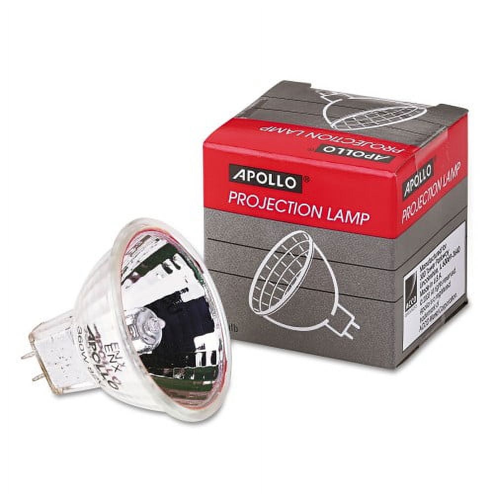 Apollo-1PK 360 Watt Overhead Projector Lamp, 82 Volt, 99% Quartz Glass ...