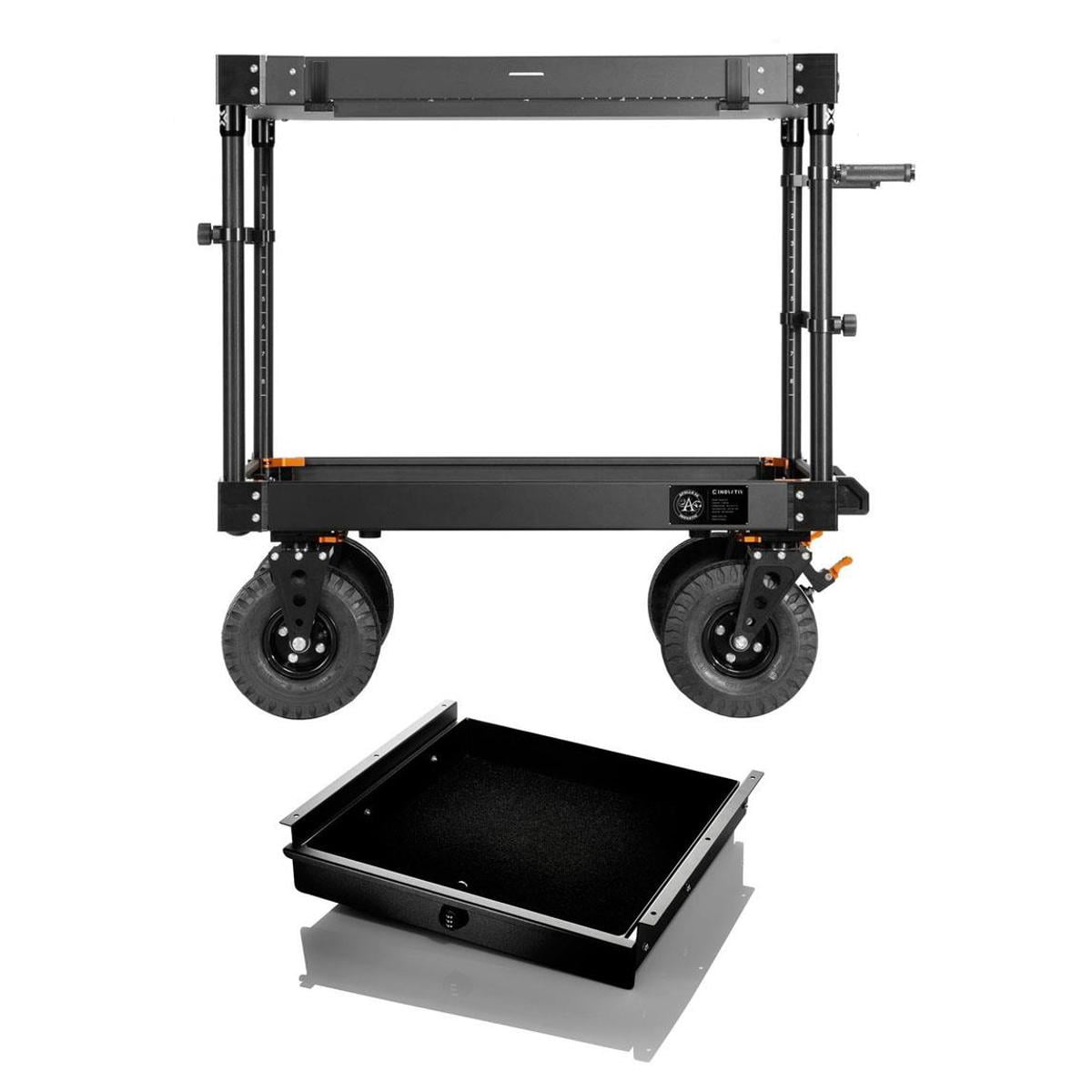 Inovativ Apollo 40" Premium EVO Aluminum Wheel Cart, 1200 Lbs Capacity ...