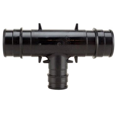 Apollo 4008422 0.75 in. PEX-A Barb Brass Reducing Tee Fitting - Pack of ...