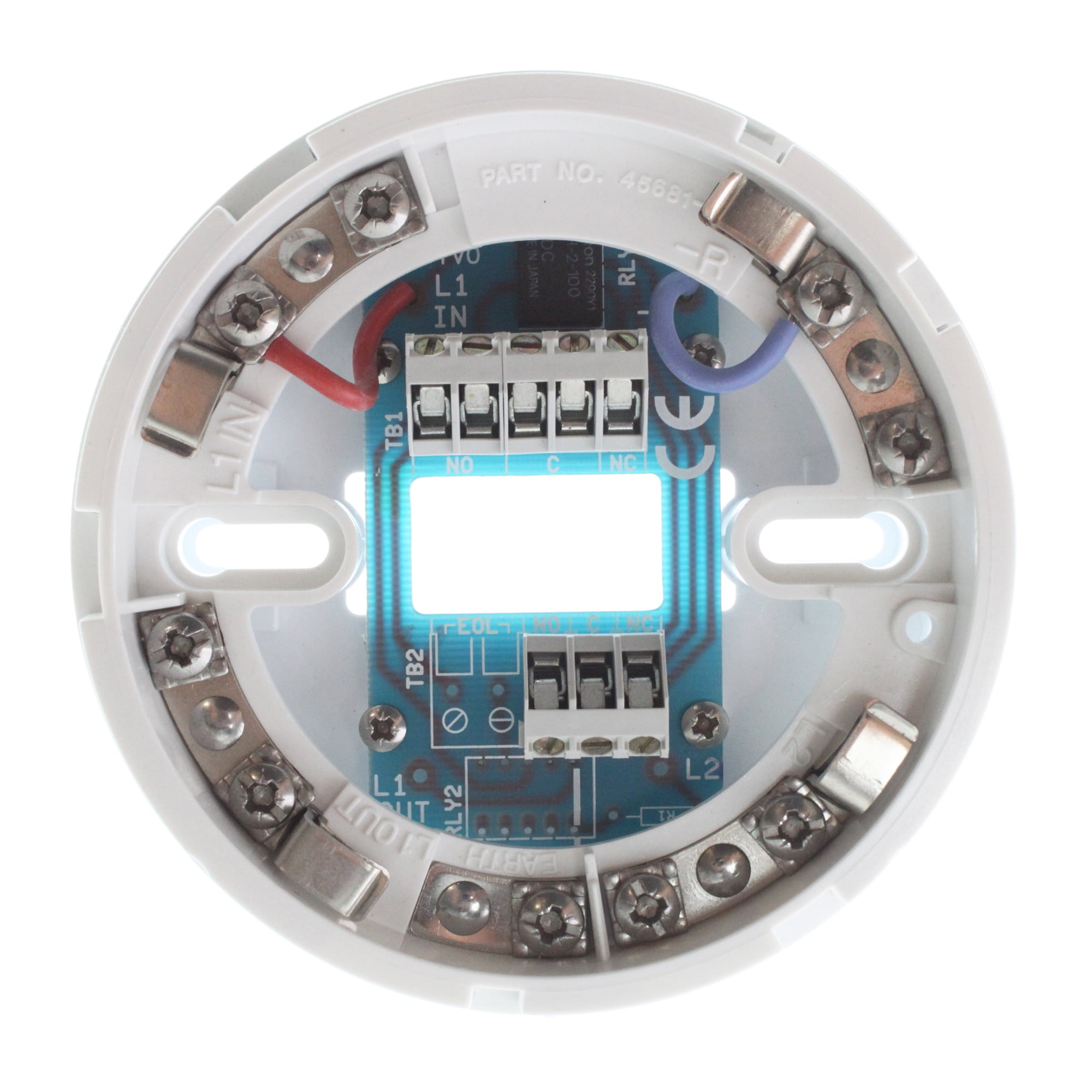 Apollo 45681-25665A 4-Wire Auxiliary Relay Base, Series-65A, 4-Inch ...