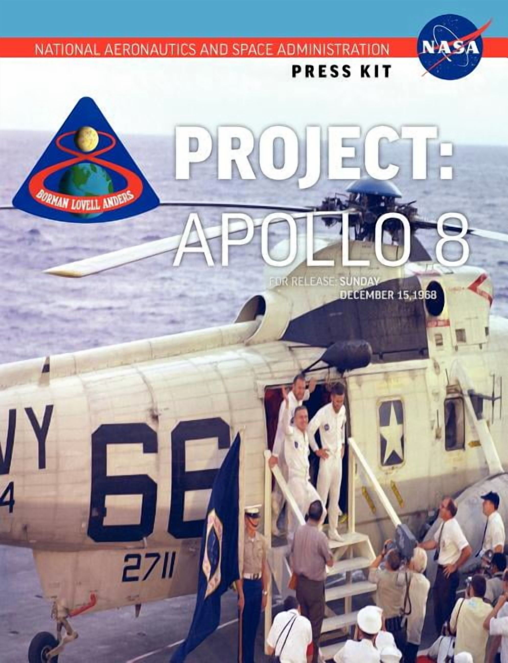Apollo 8: The Official NASA Press Kit (Paperback) - Walmart.com