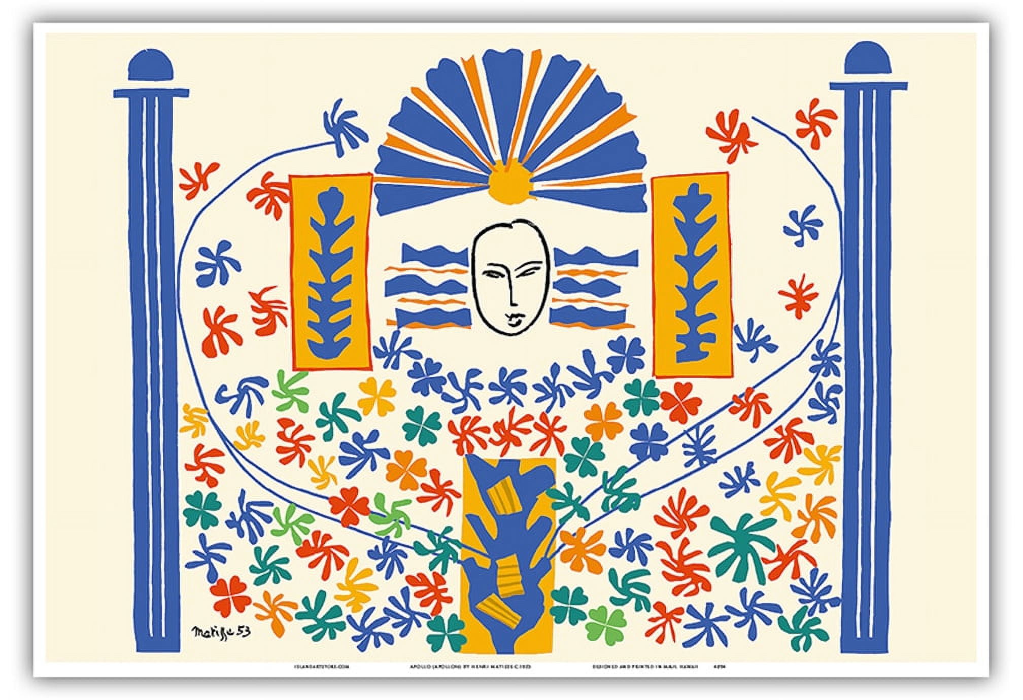 Apollo (Apollon) - Artist Model for a Ceramic Tile Mural - Matisse ...