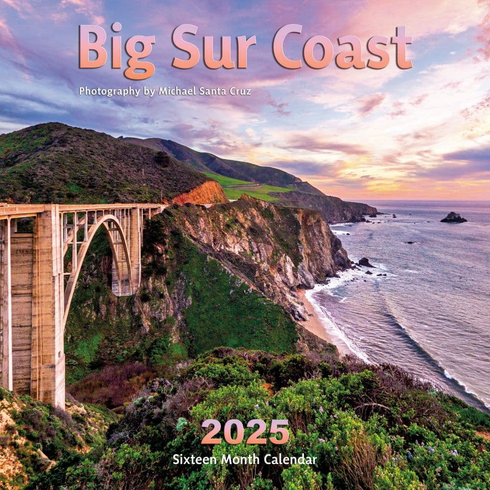Apollo Publishers, Big Sur Coast 2025 Wall Calendar - Walmart.com