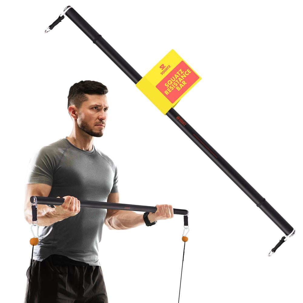 Squatz Apollo Mini Fitness Board Resistance Bar Attachment, Durable 43. ...